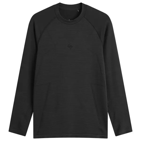 REPRESENT 247 Seamless Long Sleeve Top - Black