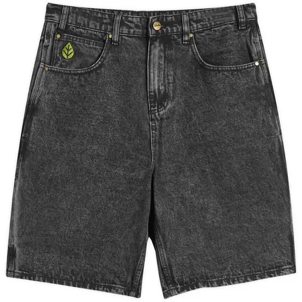 BUTTER GOODS Weathergear Denim Shorts - Faded Black