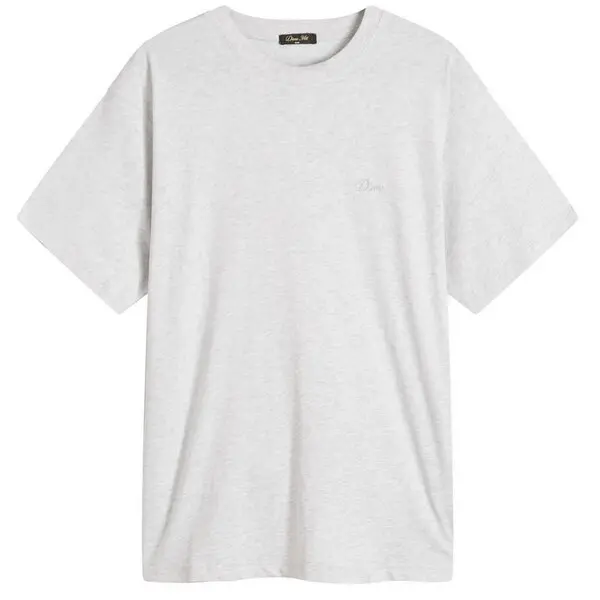 DIME Cursive Logo T-shirt - Ash