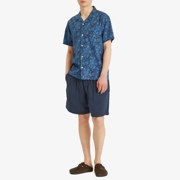 KESTIN Crammond Marble Print Shirt