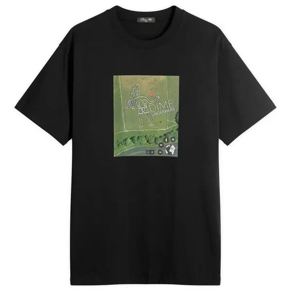 DIME Gps T-shirt - Black