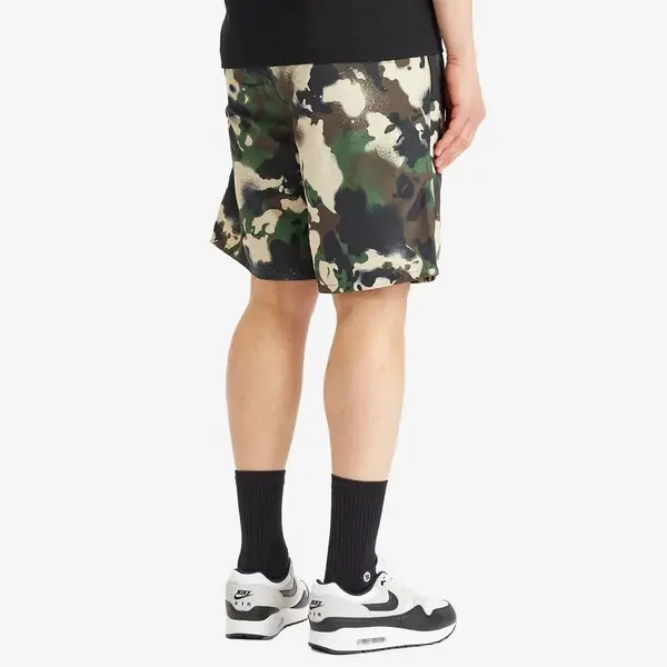 A BATHING APE Map Camo Regular Fit Beach Shorts