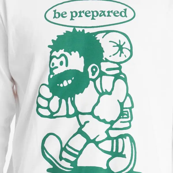MANASTASH Long Sleeve Be Prepared T-shirt