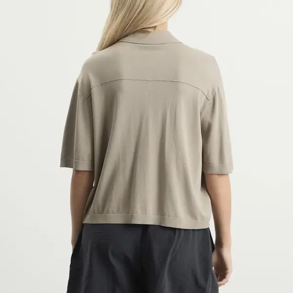 STEL Knit Polo Top
