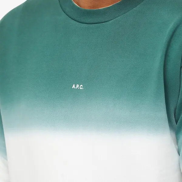 A.p.c. Chris Dip Dye Crew Sweat