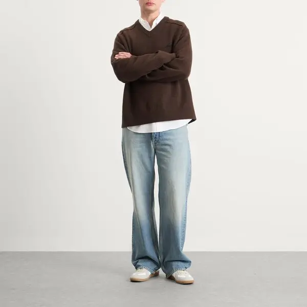 Acne Studios Kaybe Yak V-neck Jumper