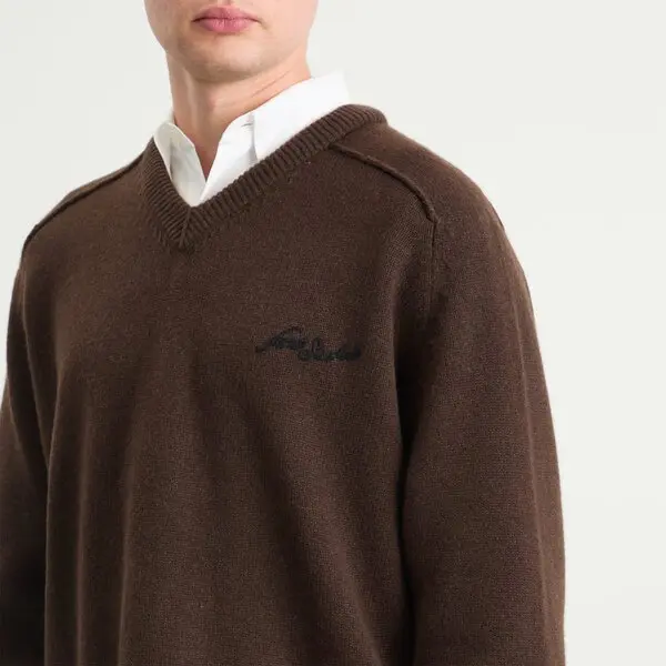 Acne Studios Kaybe Yak V-neck Jumper