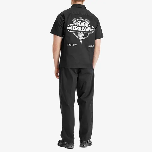 ICECREAM Quarter Zip Work Shirt