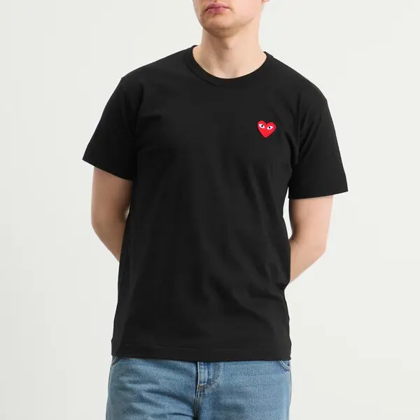 Play Comme Des Garcon Basic Logo T-shirt