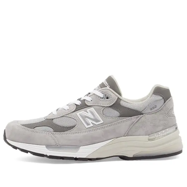 NEW BALANCE 992 " Silver" Made In Usa - Grey
