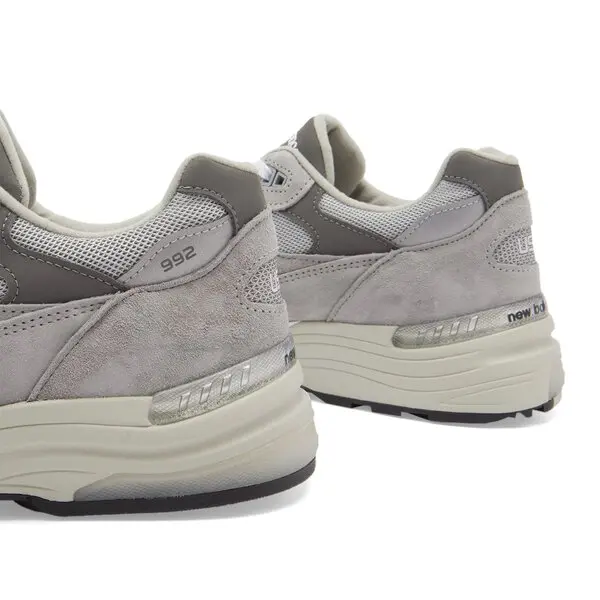 NEW BALANCE 992 " Silver" Made In Usa - Grey