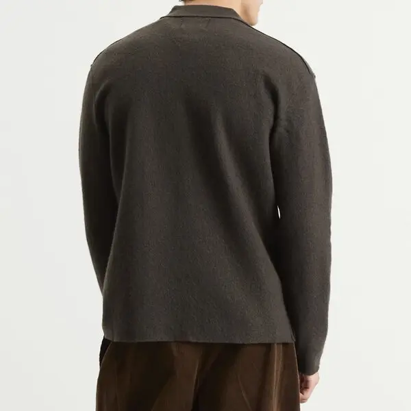 Nn07 Jonas Boiled Wool Overshirt