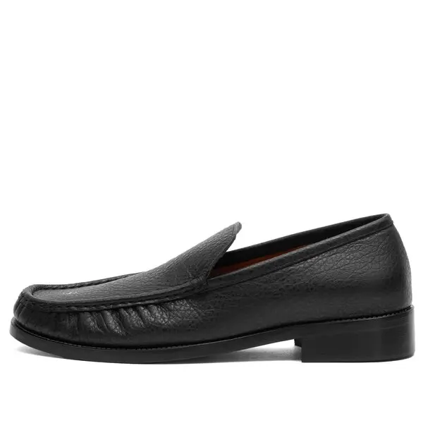 Acne Studios Boafer Light Grainy Loafer - Black