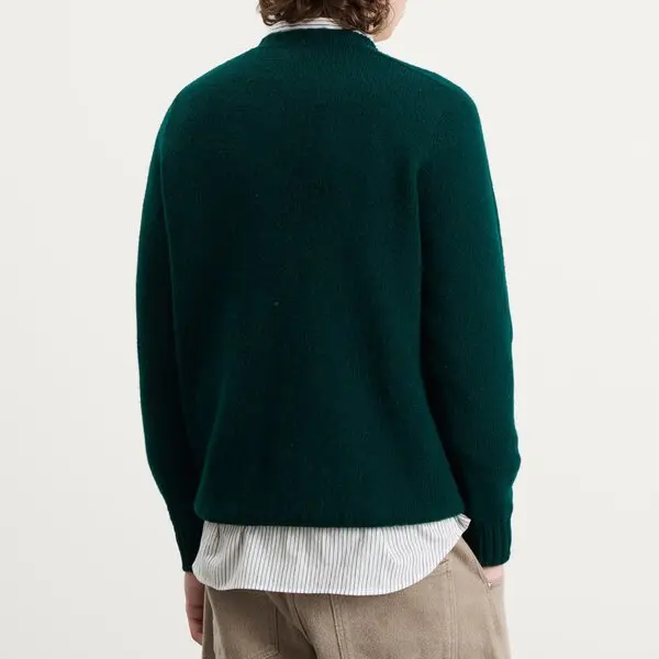 JAMIESON'S OF SHETLAND Crew Knit - Green