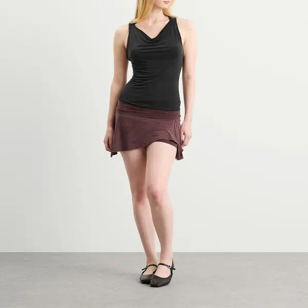 PEACHY DEN Kylie Cross Back Top