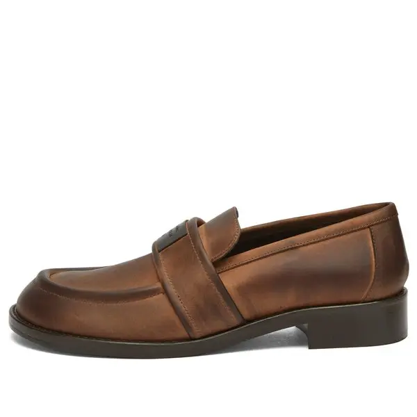 Acne Studios Bargot Aged Loafer - Brown