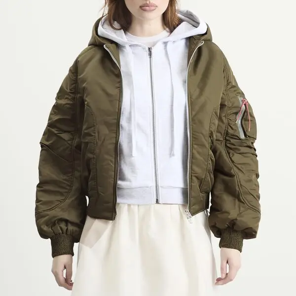 PEACHY DEN The Penny Flight Jacket