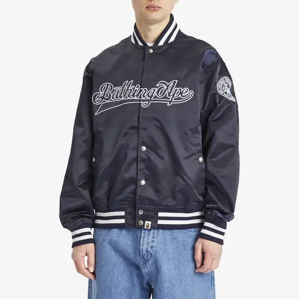 A BATHING APE Baseball Varsity Jacket