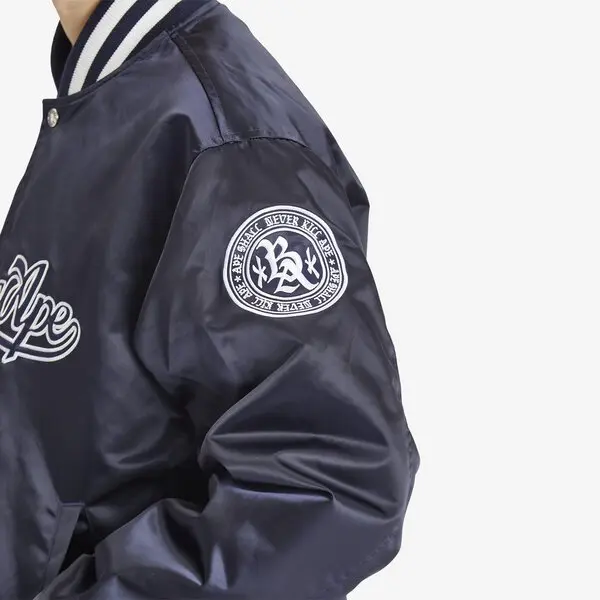 A BATHING APE Baseball Varsity Jacket