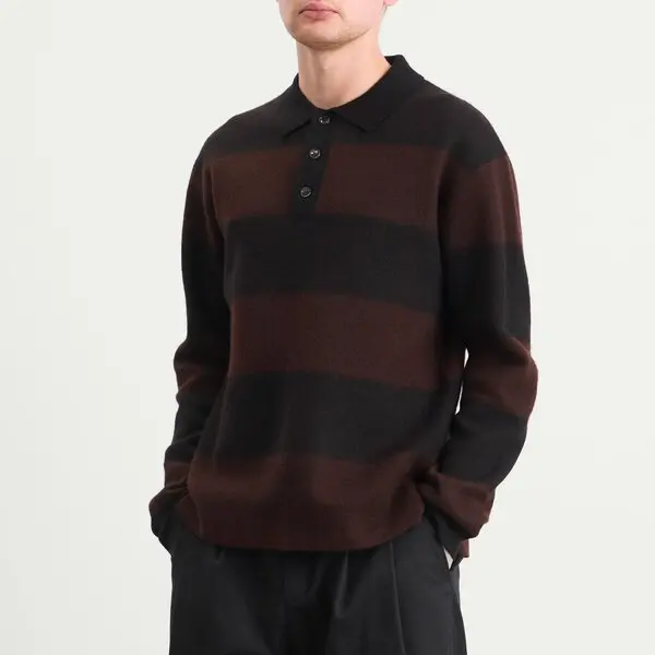 Nn07 Rugby Brushed Wool Polo