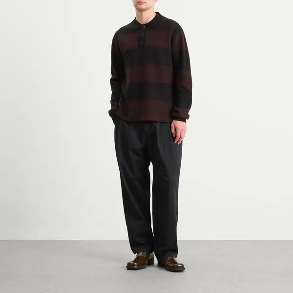Nn07 Rugby Brushed Wool Polo