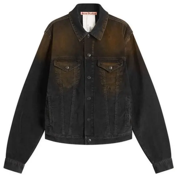 Acne Studios Rye Cord Overshirt - Black