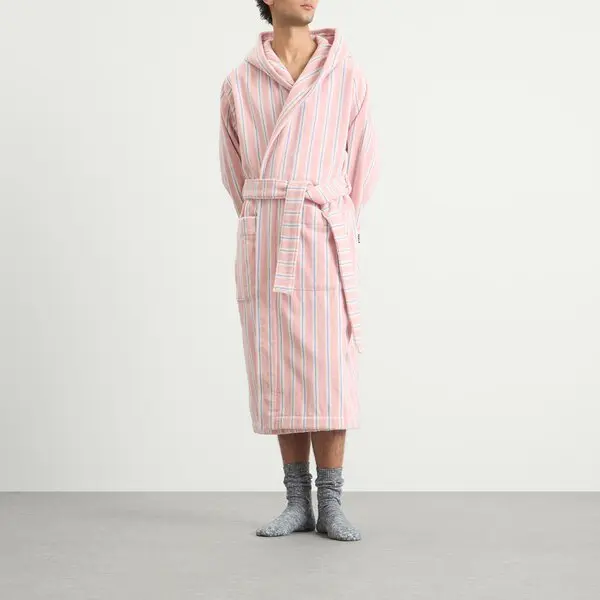 TEKLA Terry Hooded Bathrobe
