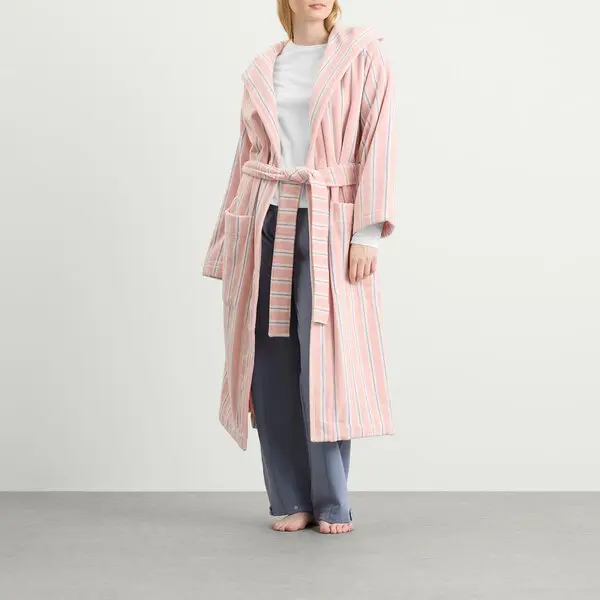 TEKLA Terry Hooded Bathrobe