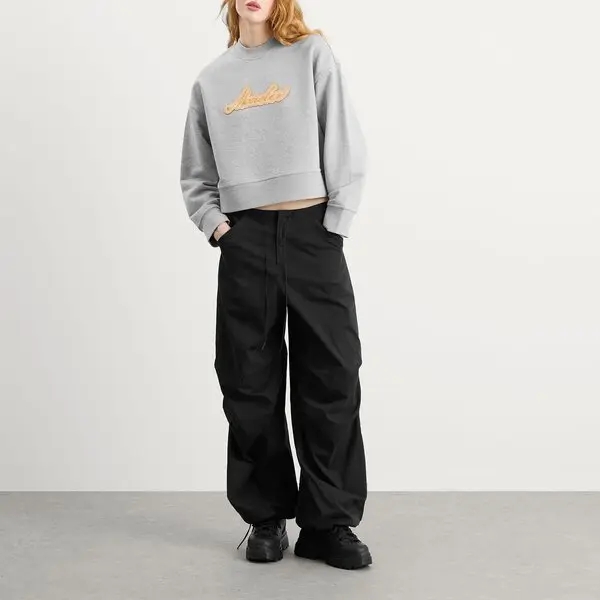 Moncler Logo Sweatshirt - Light Grey