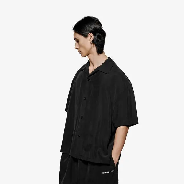 MKI MIYUKI ZOKU Sandwash Cupro Vacation Shirt