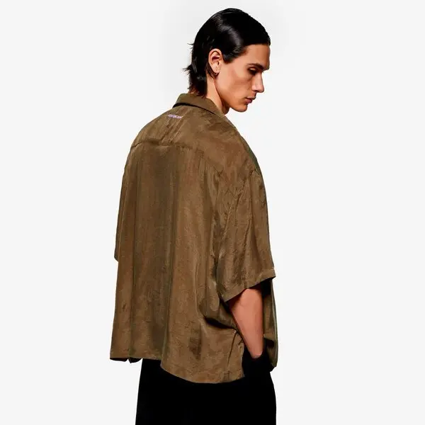 MKI MIYUKI ZOKU Sandwash Cupro Vacation Shirt