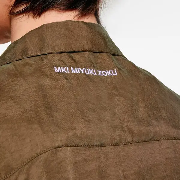 MKI MIYUKI ZOKU Sandwash Cupro Vacation Shirt