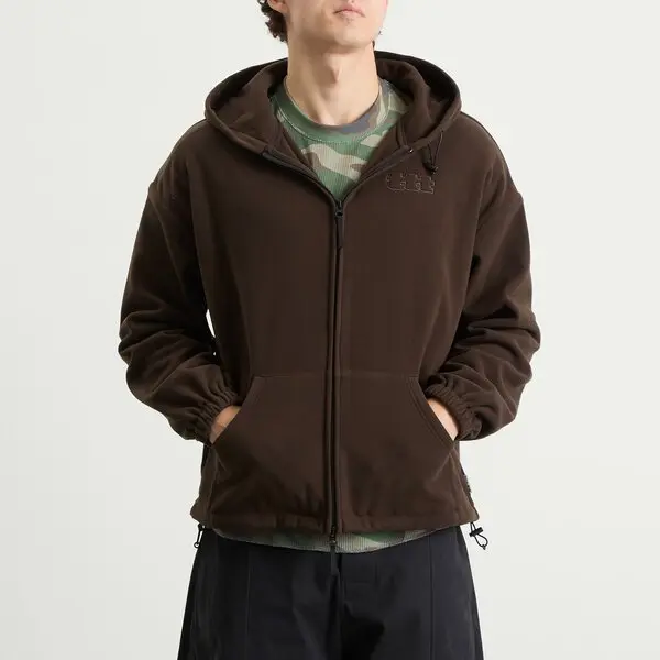 TTT MSW Polartec Logo Fleece Hooded Jacket