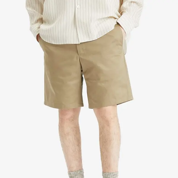 AMI Paris Elasticated Waist Cotton Shorts
