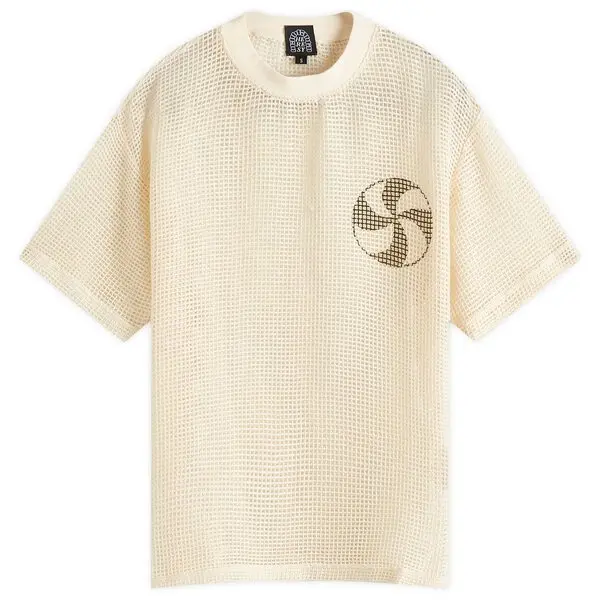 HERESY Mesh T-shirt - Ecru