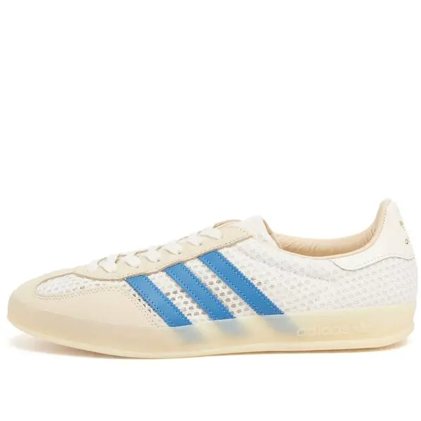 Adidas Gazelle Indoor Sneaker - Off White/blue