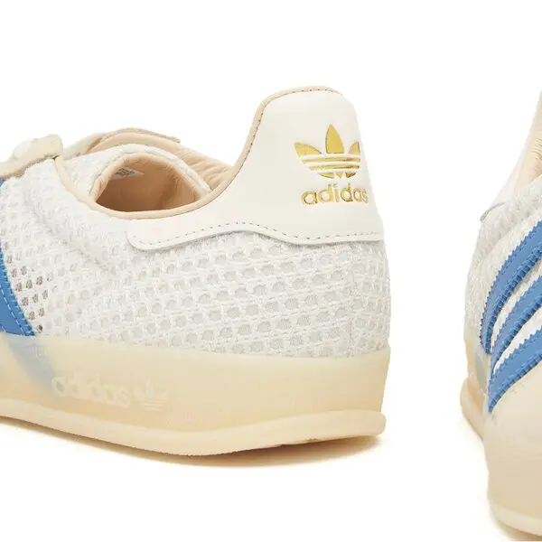 Adidas Gazelle Indoor Sneaker - Off White/blue