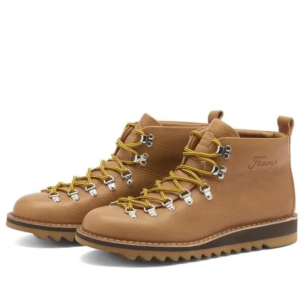 FRACAP M120 Ripple Sole Scarponcino Boot - Tan
