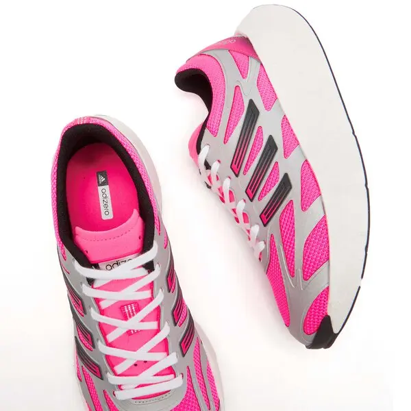 Adidas Adizero Aruku Lightweight Trainers - Pink/silver/black
