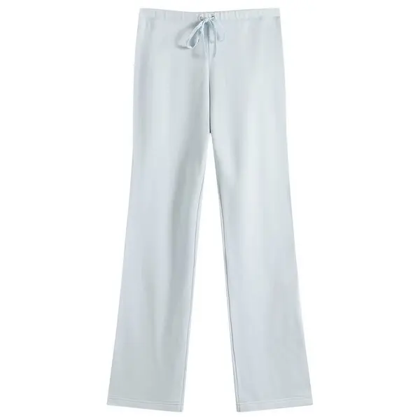 SKIMS Drapey French Terry Straight Leg Pant - Powder Blue