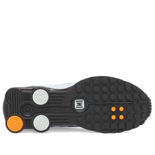 Nike Shox R4 W Sneaker - Blue/silver/orange