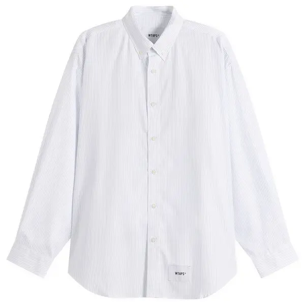 WTAPS Bd 02 Long Sleeve Shirt - Blue
