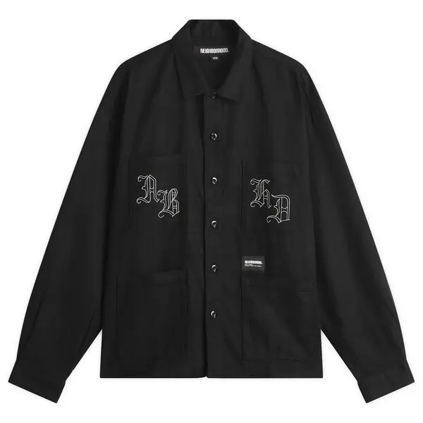 NEIGHBORHOOD Embroidery Shirt - Black