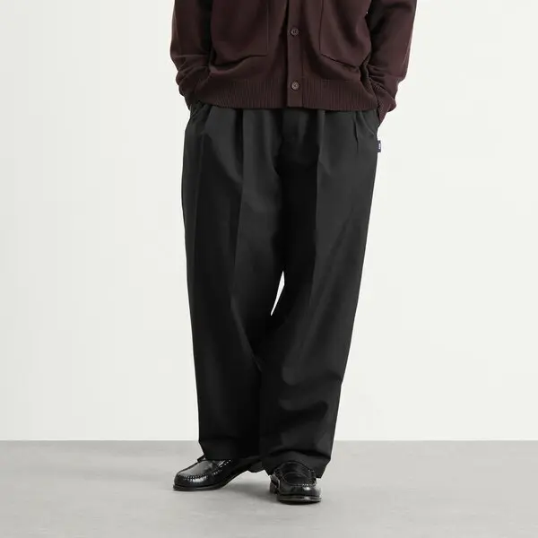 N!CE Double Pleat Belted Trousers
