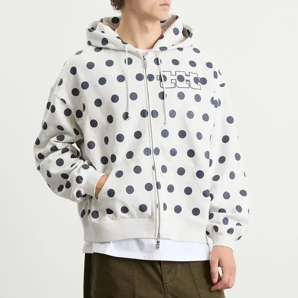 TTT MSW Dot Logo Zip Hoodie