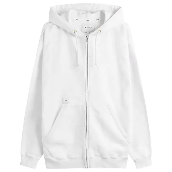 WTAPS Throwdy Zip Hoody - Light Gray