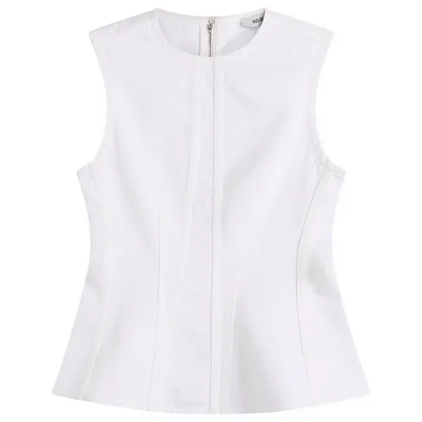 AGOLDE Corbin Denim Shell Shirt - Marshmallow