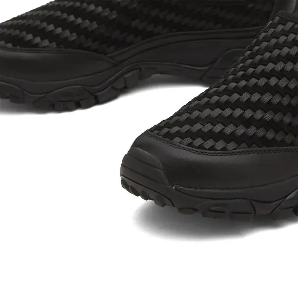 Merrell Moab Slide 2 Leather Woven Se - Black