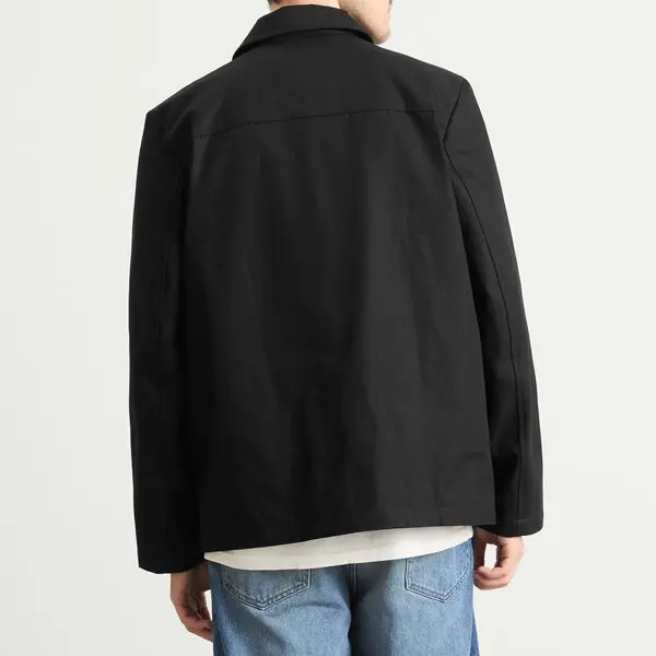 A.p.c. Jeffray Herringbone Cotton Shirt Jacket