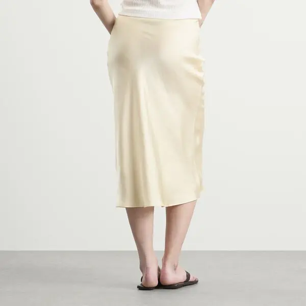 ANINE BING Bar Silk Skirt